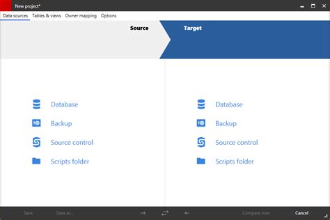 worked example deploying data in two databases sql data compare 12