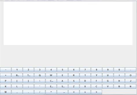 swing setting layout in java using gridlayout stack