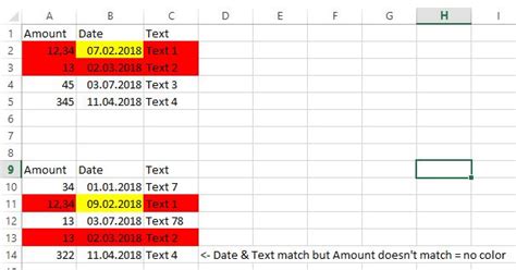 vba finding counter part records in an excel sheet