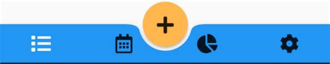 flutter adjust bottom tab spacing for floating action