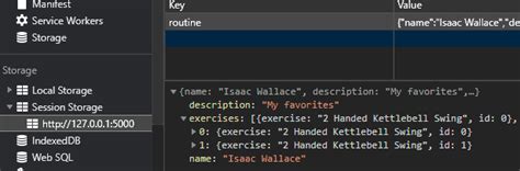 javascript store in session get from session in python flask stack