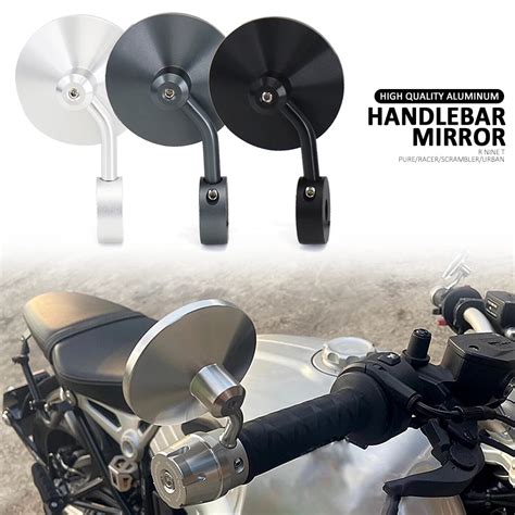 Motorcycle Rninet Cnc Handle Bar Rearview Side Mirrors Bar End Mirror