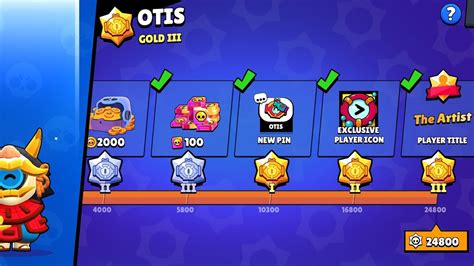 Brawl Stars Mastery Otis Gold Iii Youtube