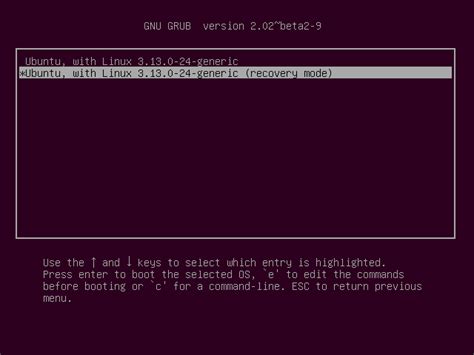 how to fix an ubuntu system when it won t boot