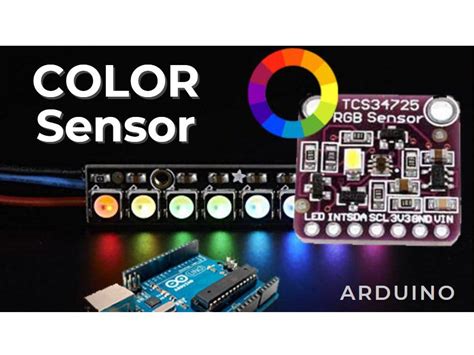 arduino color recognition tcs34725 color sensor and neopixel
