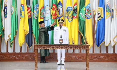 Gantikan Achmad Marzuki Bustami Hamzah Dilantik Sebagai Pj Gubernur Aceh