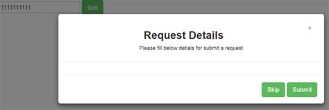 javascript open bootstrap modal after input validation