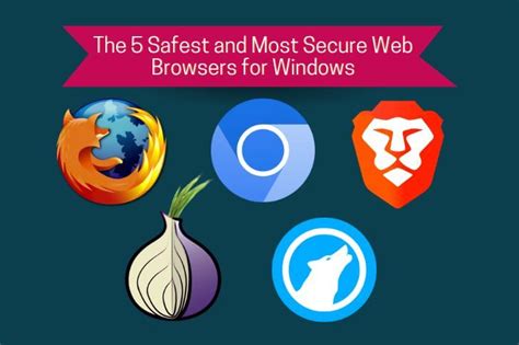 The 5 Safest And Most Secure Web Browsers For Windows –
