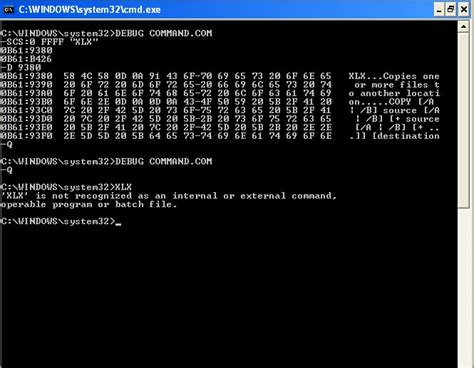 shell renaming ms dos internal commands stack overflow
