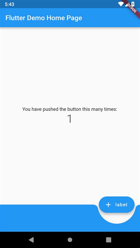 circularnotchedrectangle does t work with floatingactionbutton extended