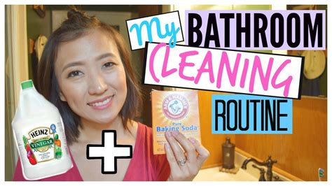 How To Deep Clean Your Bathroom With Baking Soda And Vinegar My