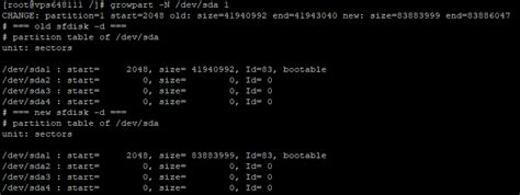 linux how to extend safely a vps installed in centos 7 unix
