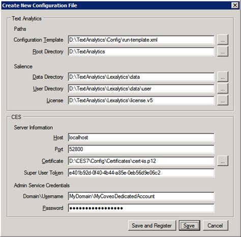 testing the text analytics installation coveo platform 7 online help