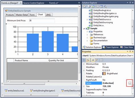 using the ado entity framework in winforms