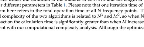 Comparison Of Computation Time For A Single Iteration Between Proposed