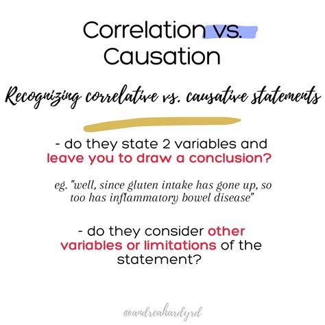 What Is The Difference Between Correlation And Causation Andrea Hot