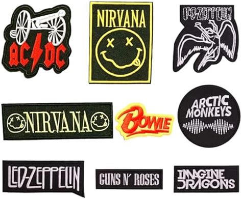 Bdshunbf 9 Pieces Iron On Patches Embroidered Iron On Patches Patches