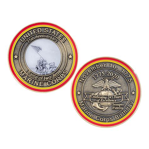 Marine Corps Birthday 2021 Coin Thersa Skelton