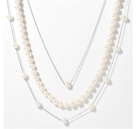 Jewellery Necklaces And Pendants Necklaces Imperial Pearls Sterling