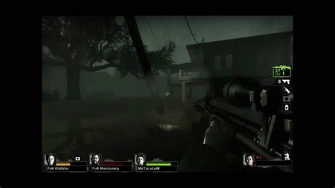 Left 4 Dead 2 Realism Expert Mode Gameplay Hard Rain Full Run By Fun