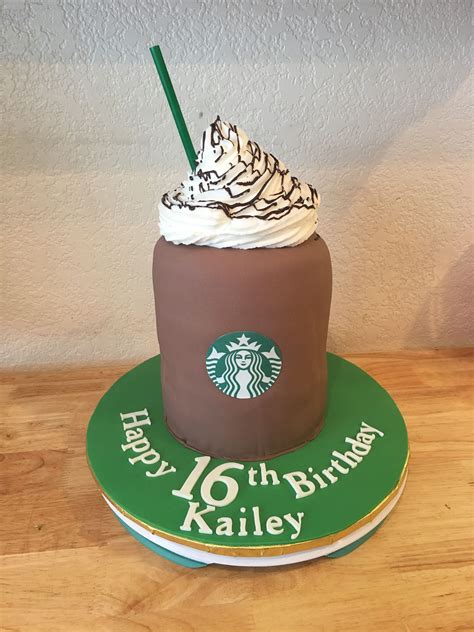 Starbucks Cake Starbucks Cake Cake Creative Cakes