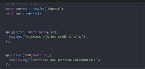 node js ile get request nasıl yapılır