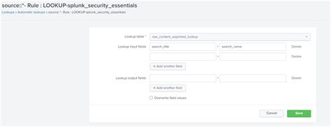 could not load lookup lookup splunk security essen
