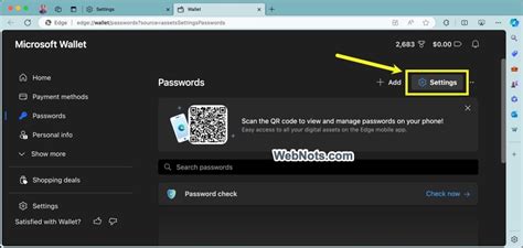 How To Set Master Password To Prevent Edge Autofill Passwords Webnots