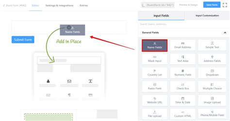 drag and drop contact form builder wp manage ninja