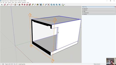 sketchup pro 2021 section plane tool youtube