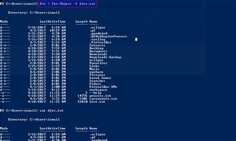 how to output to a file in powershell with out file and export csv