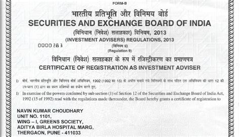Sebi Registered Investment Advisors Ria