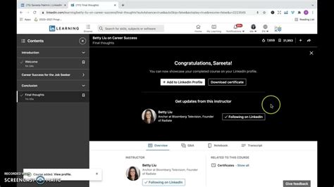 How To Add Linkedin Learning Certificates On Your Linkedin Profile