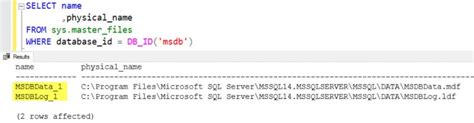 sql server script level upgrade for database master