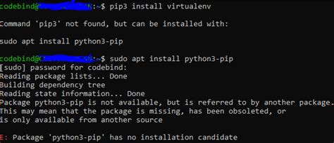 help with virtualenv