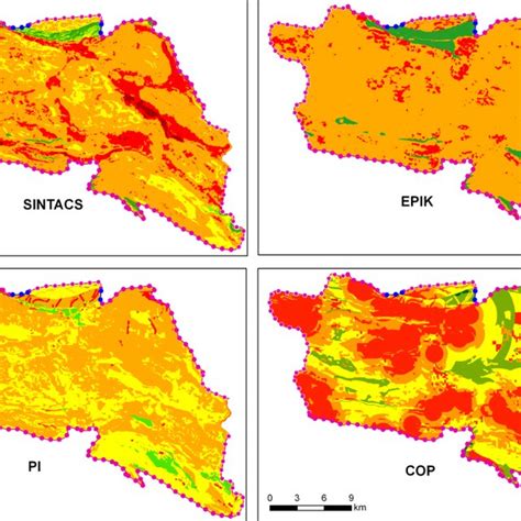 Source Intrinsic Vulnerability Map Obtained By Modified Cop K Method