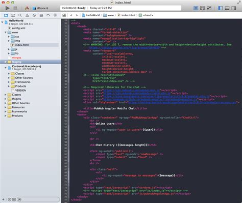 build a mobile ios chat app with angularjs and phonegap pubnub