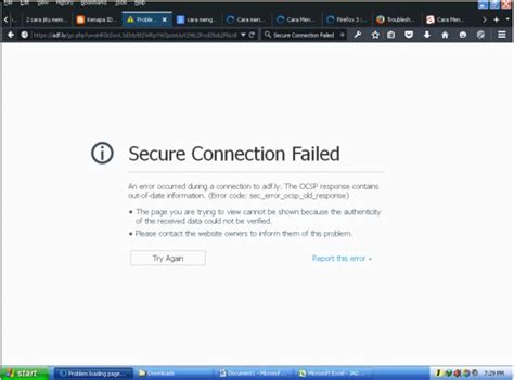 fixed secure connection failed error browser issue 100 working images