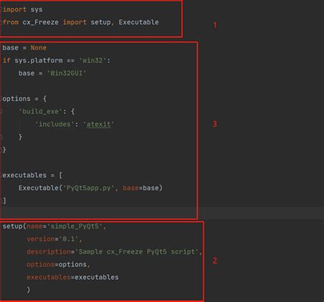 python3之cx freeze使用（pyqt5） 缓下脚步 博客园
