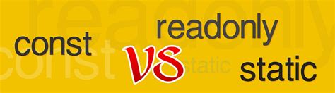 how to use const readonly and static in c intacs corporation riset