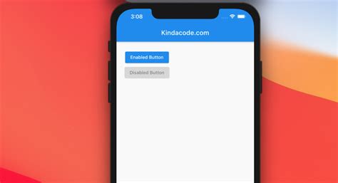 working with elevatedbutton in flutter updated kindacode