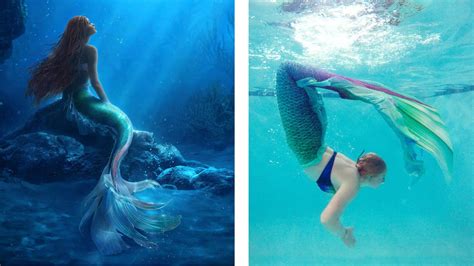 How We Made Ariels Mermaid Tail In Real Life Youtube