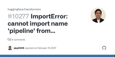 importerror cannot import name pipeline from transformers unknown