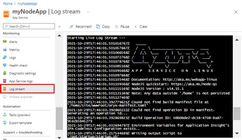 quickstart create a node js web app azure app service microsoft learn