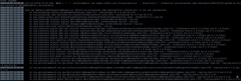java container can not connect to postgres db container stack overflow