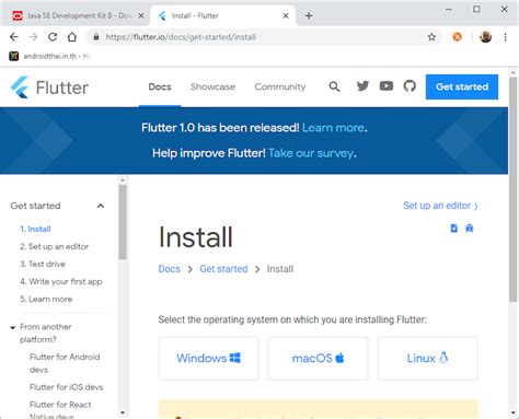 how to install flutter on windows with vs code setup flutter windows