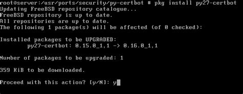 how to secure nginx with ssl and let s encrypt in freebsd