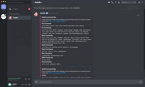 mushroom discord bot commands