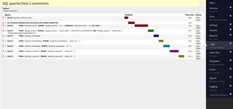 强大的django debug toolbar django项目性能分析工具 程序员宅基地 程序员宅基地