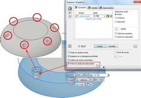 solved preserve all features in fillet command doesn´t work autodesk